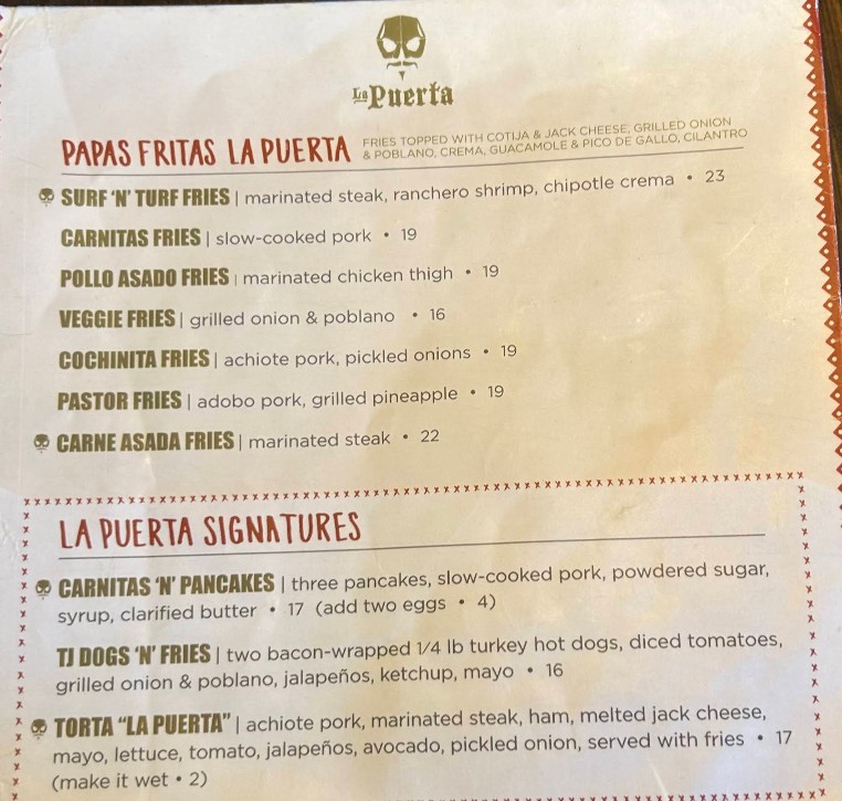 La Puerta Restaurant- San Diego Mexican